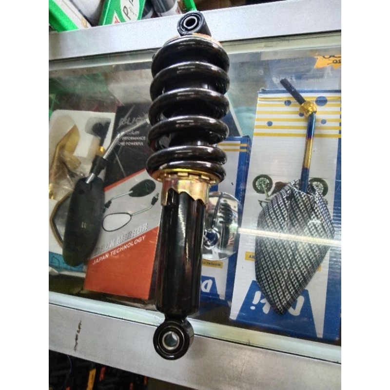Raider 150 shock rear 285mm yellow /Red/black | Shopee Philippines