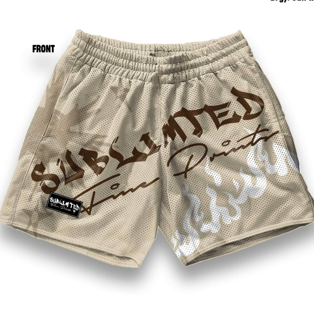 SBL CREAM MESH SHORT | Shopee Philippines