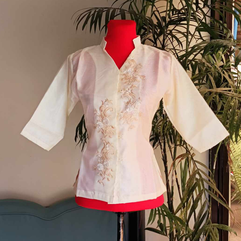 Filipiniana dress Maria Clara Pina Organza | Shopee Philippines