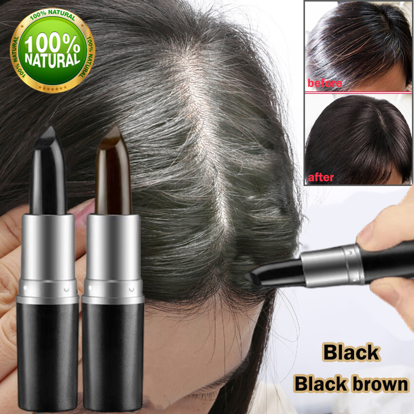YANJIAYI Hair Dye Stick Hair Color Pen Hairline Pen Lasting Fast ...