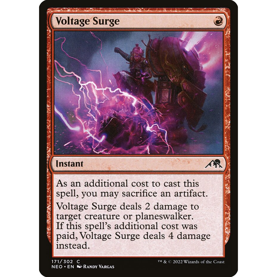 MTG Magic: The Gathering - Voltage Surge NEO | Shopee Philippines
