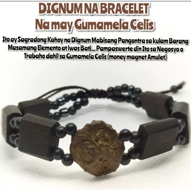 Dignum with Celis Bracelet Blessed Charms Protection | Shopee Philippines