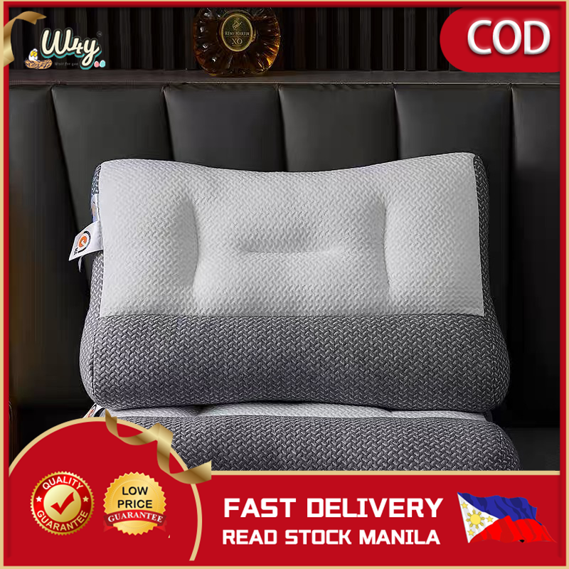 W4Y Cervical Neck Pillows for Pain Relief Sleeping 2-Way Adjustable ...