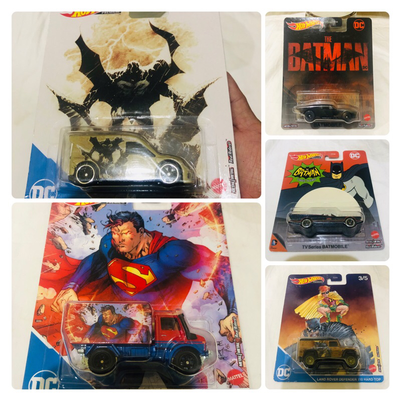 [BATCH 23] HW DC special - BATMAN - SUPERMAN - Batmobile - Diecast Cars ...