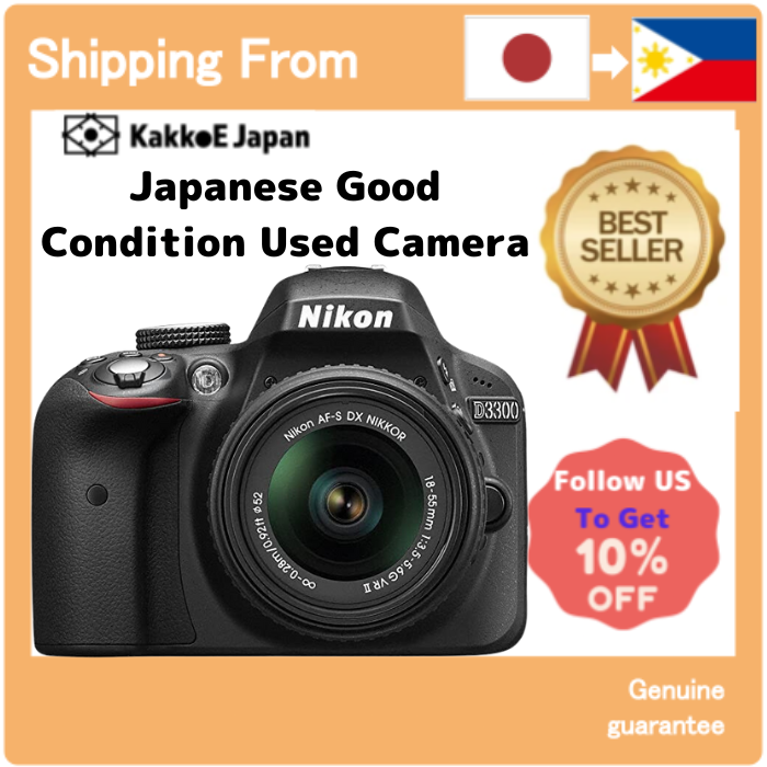 [Japanese Used Camera] Nikon Digital SLR camera D3300 18-55 VR II Lens ...