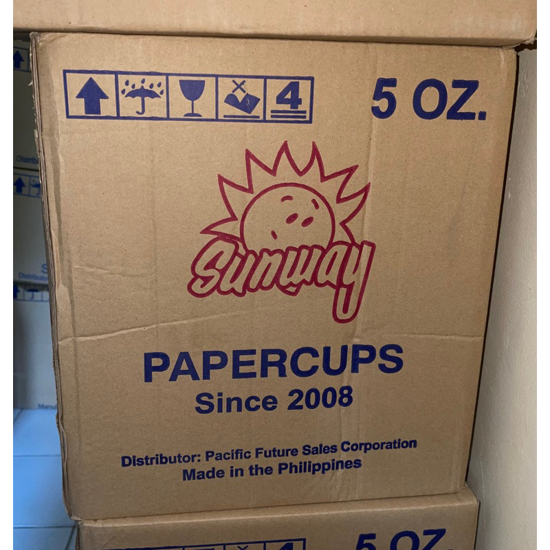 (1000 pcs) 5 oz Disposable Paper Cup, Hot and Cold Paper Cup | Shopee ...