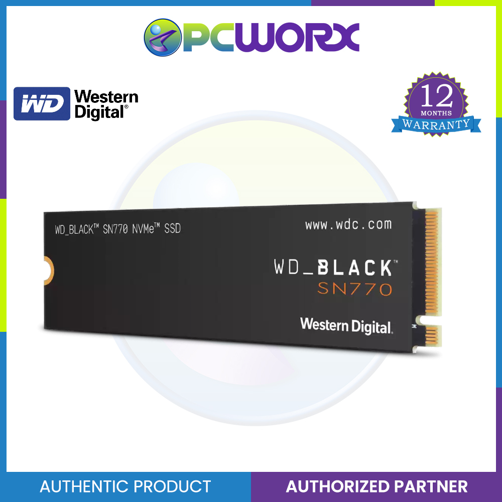 Western Digital WD Black SN770 NVME PCIE NVMe™ GEN4 M.2 Internal SSD ...