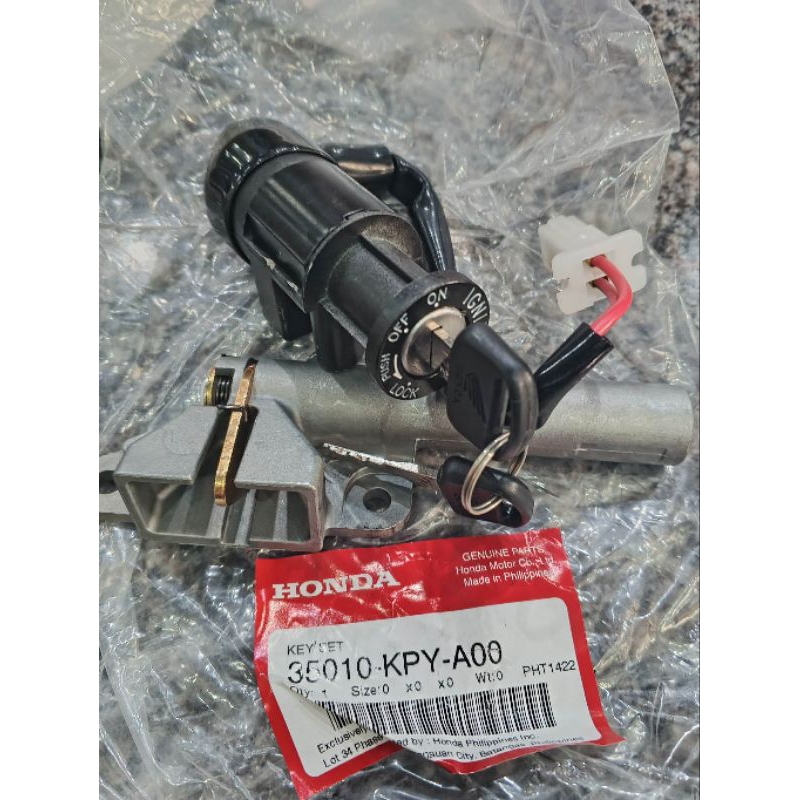 xrm 125 / rs125 carbtype keyset genuine (honda). | Shopee Philippines