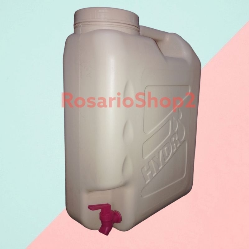 AESTHETIC Water Container 20 Liters/ 5 Gallon Cream Biege Slim Jug for ...