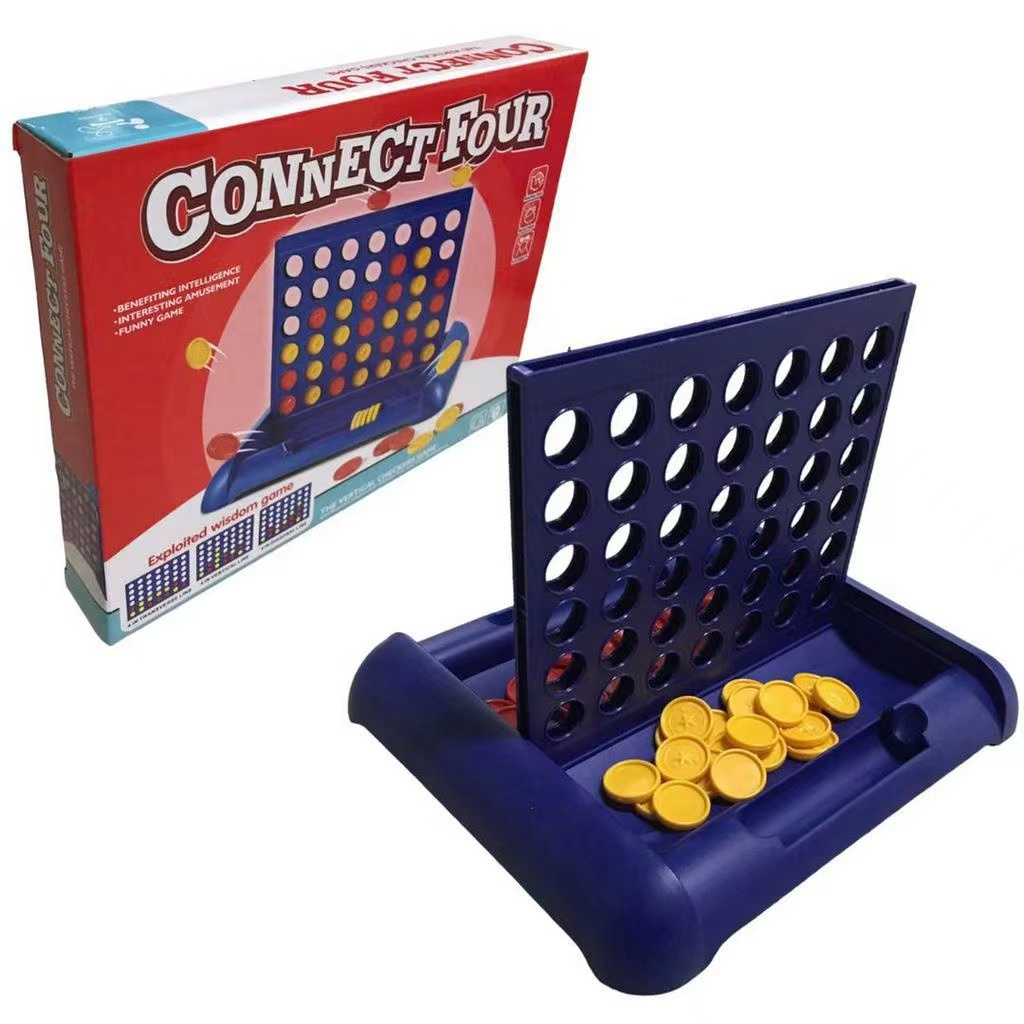 Large Connect Four In A Row 4 In A Line Board Game Kids Children ...