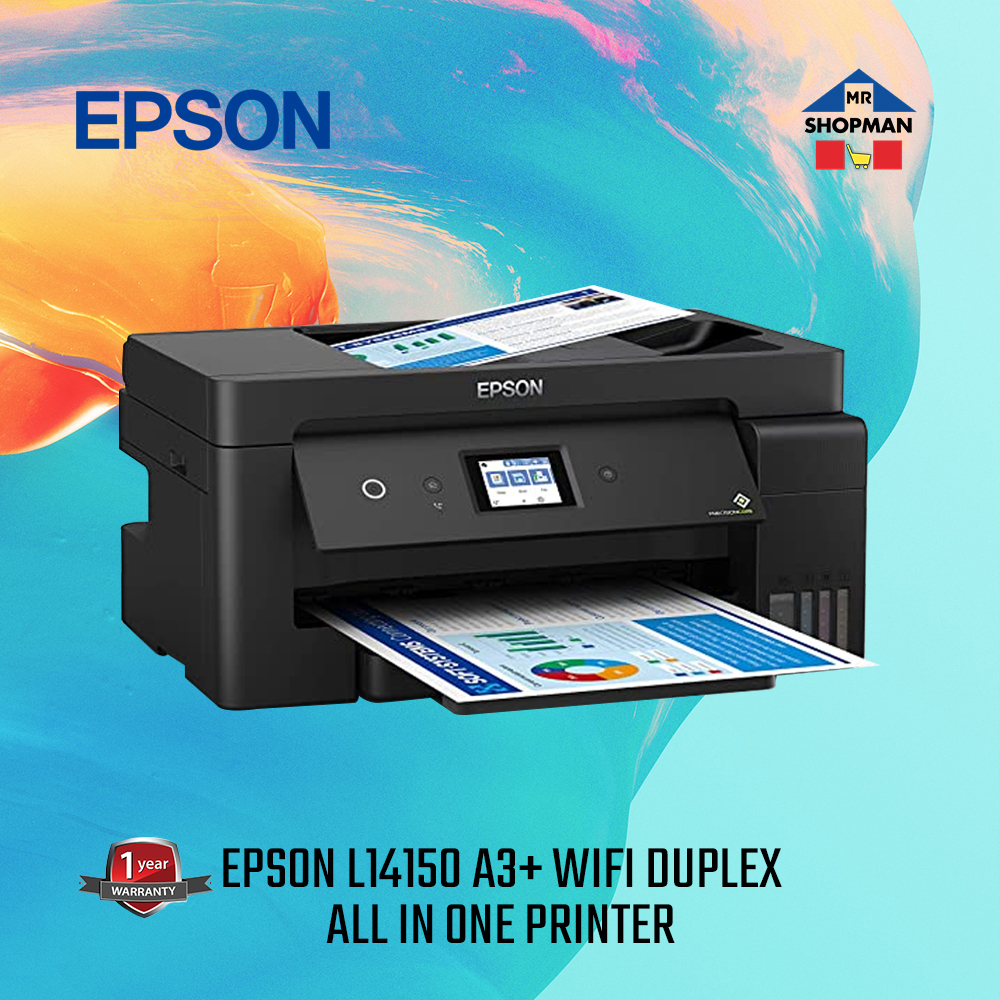 Epson EcoTank L14150 A3 + Wi-Fi Duplex Wide Format All in One Ink Tank ...