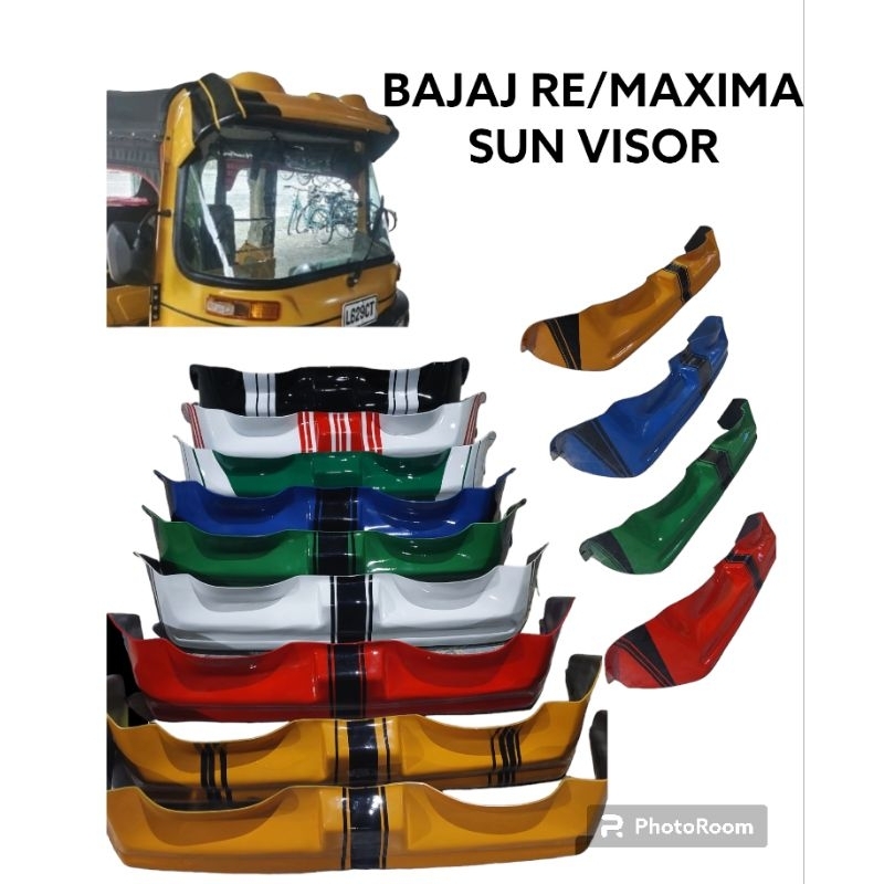 SUN VISOR for BAJAJ RE/MAXIMA | Shopee Philippines