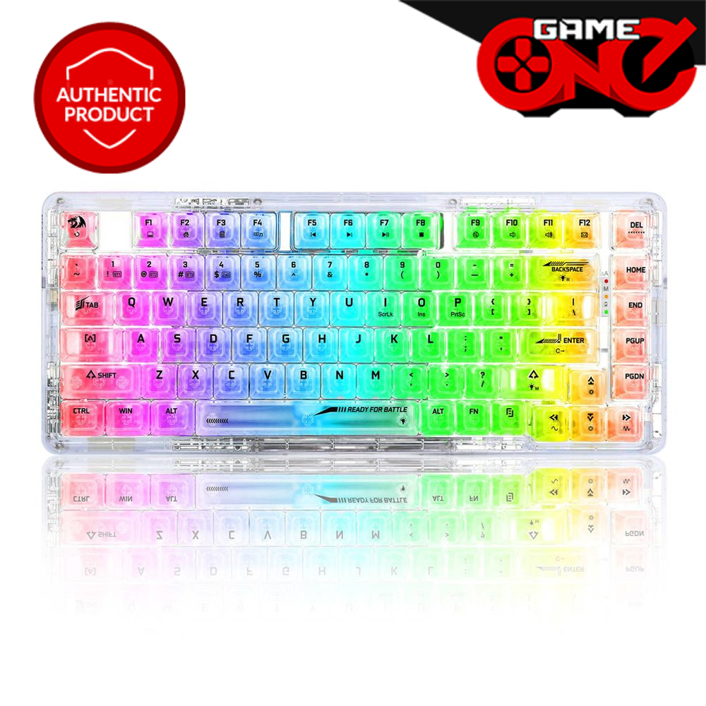 Redragon Elf Pro K649ct Rgb Wireless Mechanical Gaming Keyboard Crystal ...
