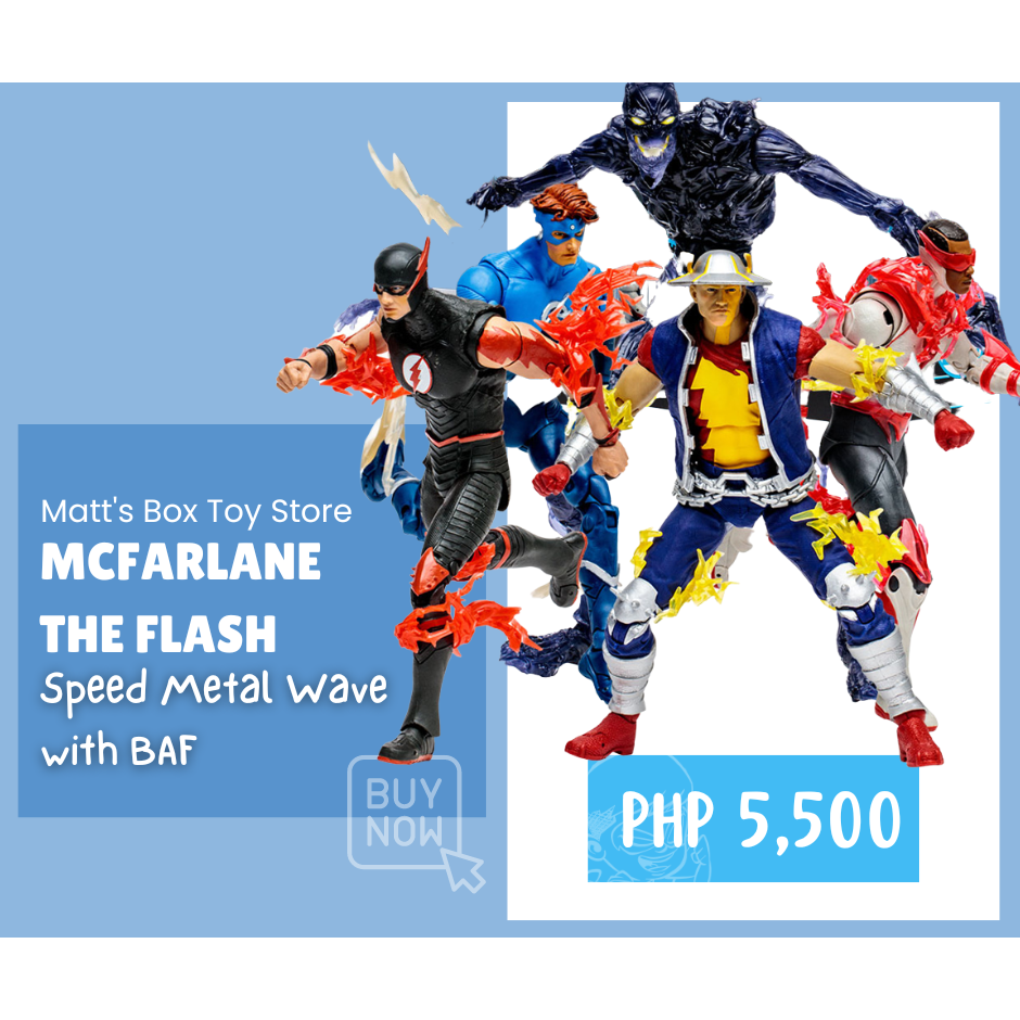 [1222] McFarlane Speed Metal Wave with BAF SET | Shopee Philippines