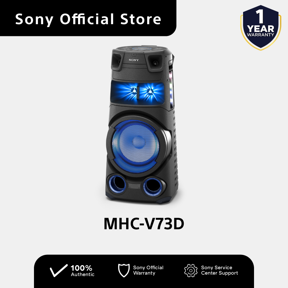 Sony MHC-V73D High-Power Audio System with Bluetooth Technology | Shopee Philippines
