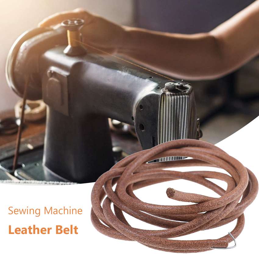 175cm Household Sewing Machine Cowhide Belt For Singer Sewing Machine ...