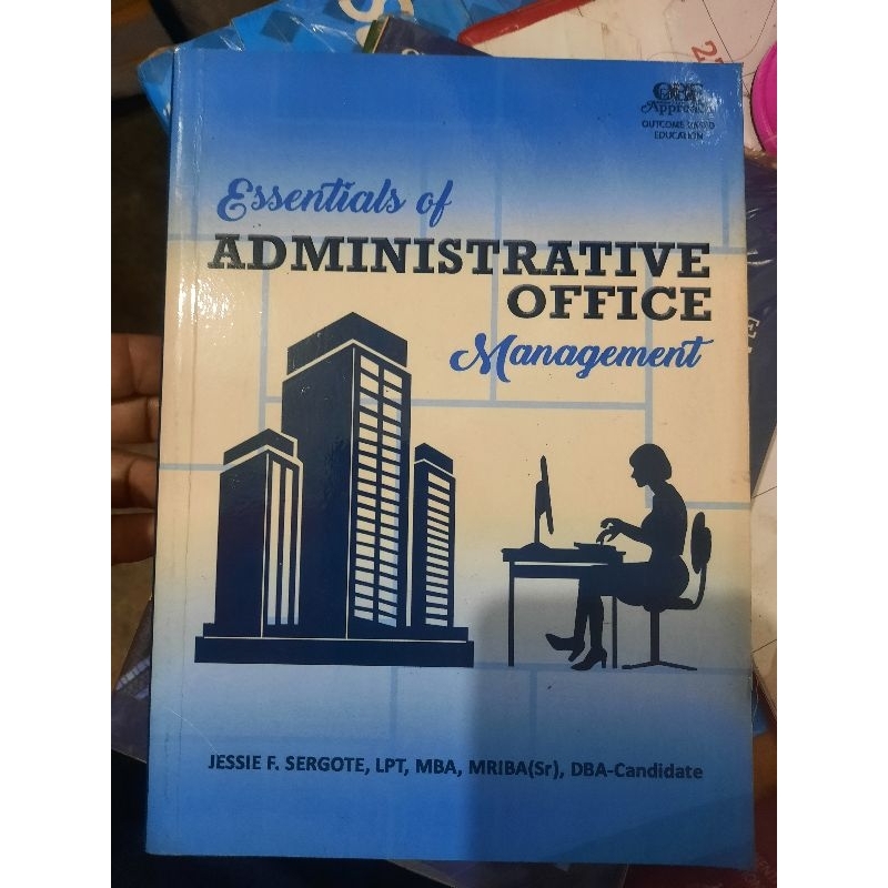 Essentials of Administrative Office Management Sergote 2022c | Shopee Philippines