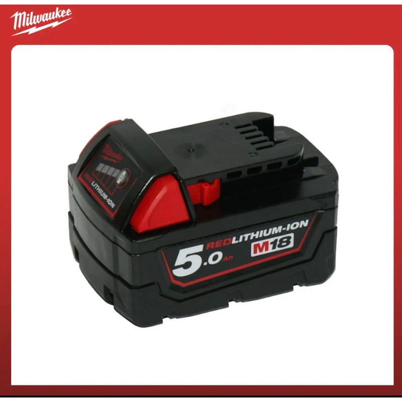 Milwaukee M18 5AH 18V Battery (Model M18B5) | Shopee Philippines