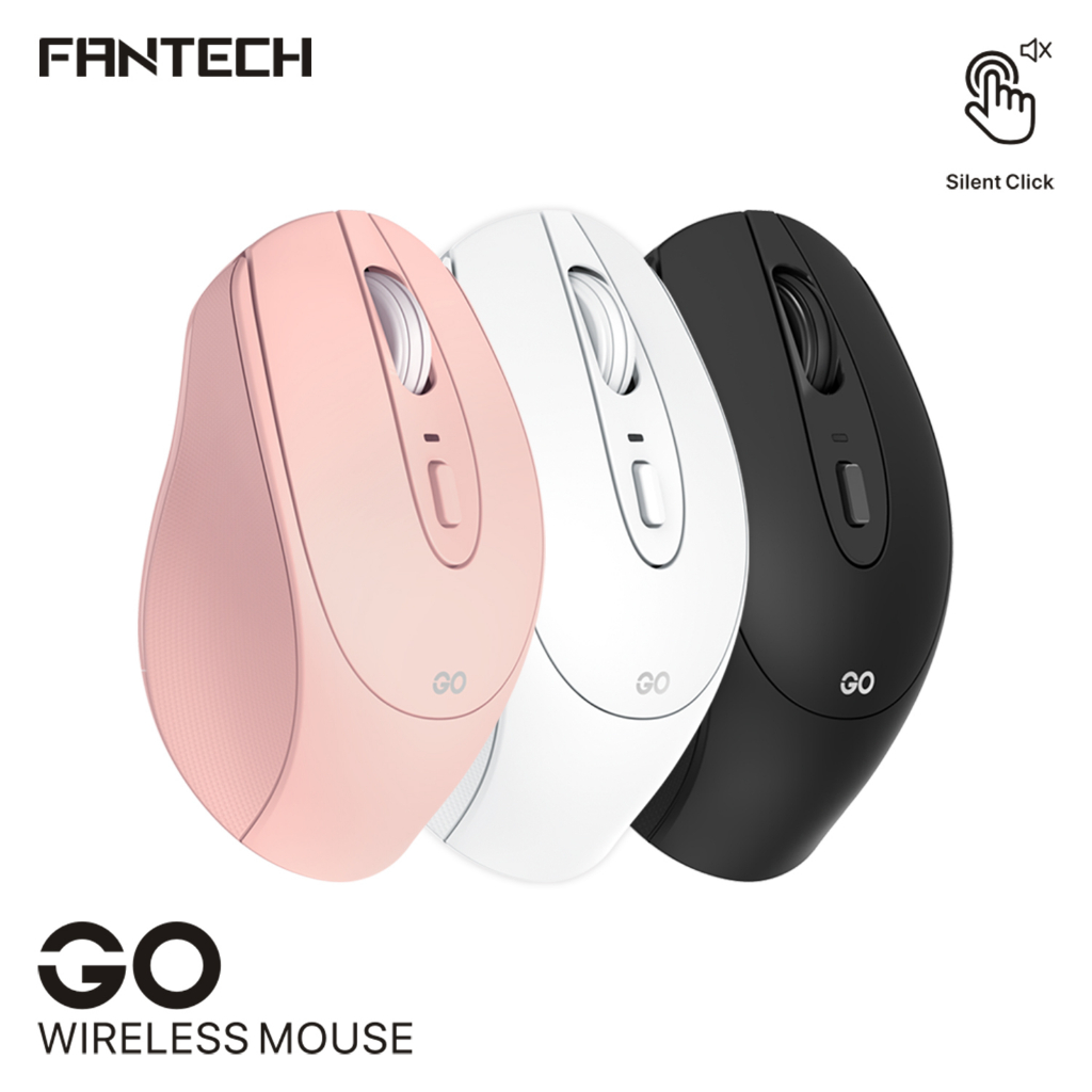 Fantech W191 GO Optical Office 2.4GHz Wireless Mouse with Silent Click | Shopee Philippines