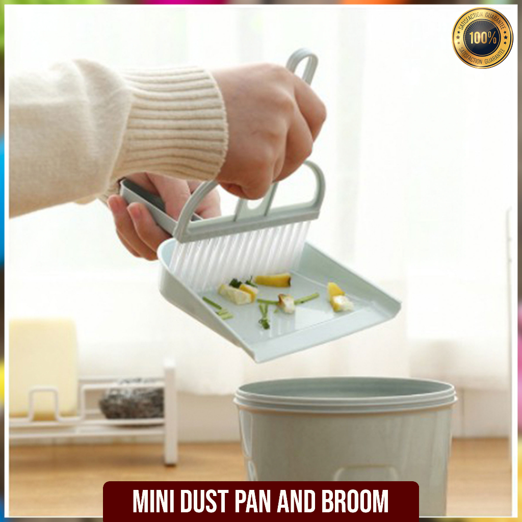 Korean Mini Cleaning Brush & Dustpan Set Cleaning Tools plastic brush ...