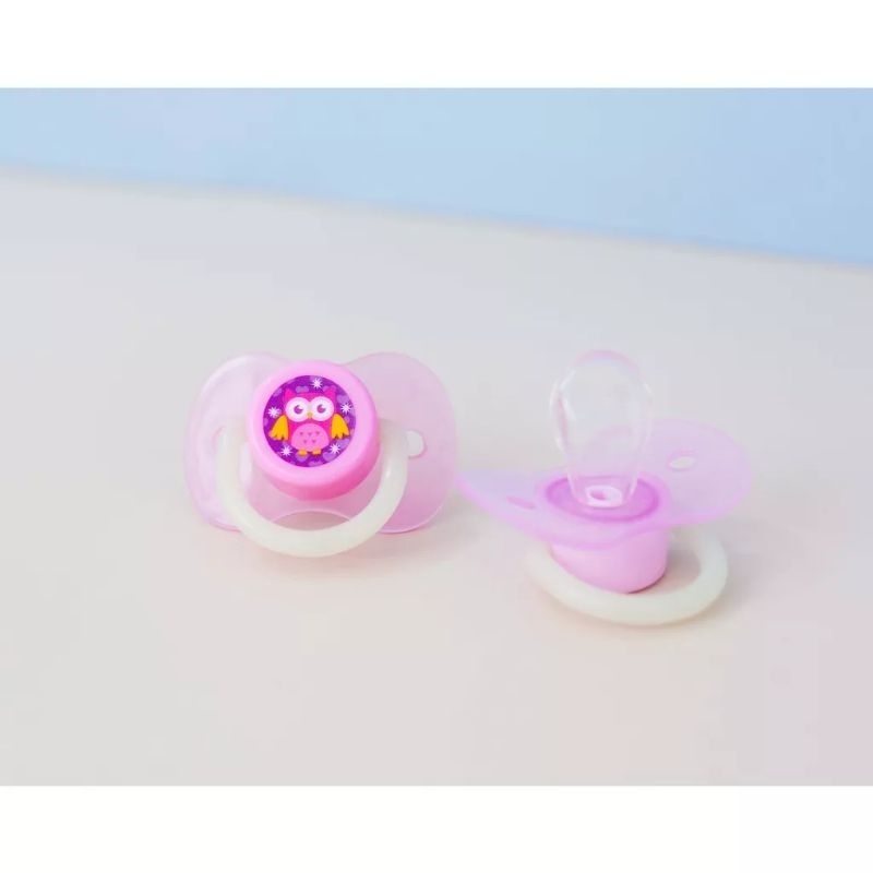 Bebeta Pacifier with sterilizer and box 2pcs/pack (Pink& Blue) | Shopee ...