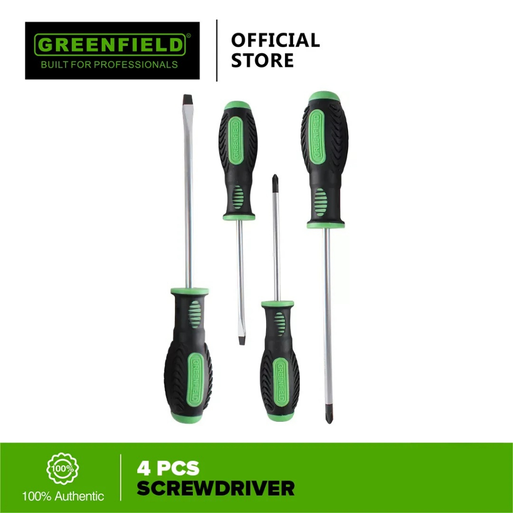 Greenfield Greenfield Bi-Mat Screwdriver Set 4 Pcs. - Hand Tools ...