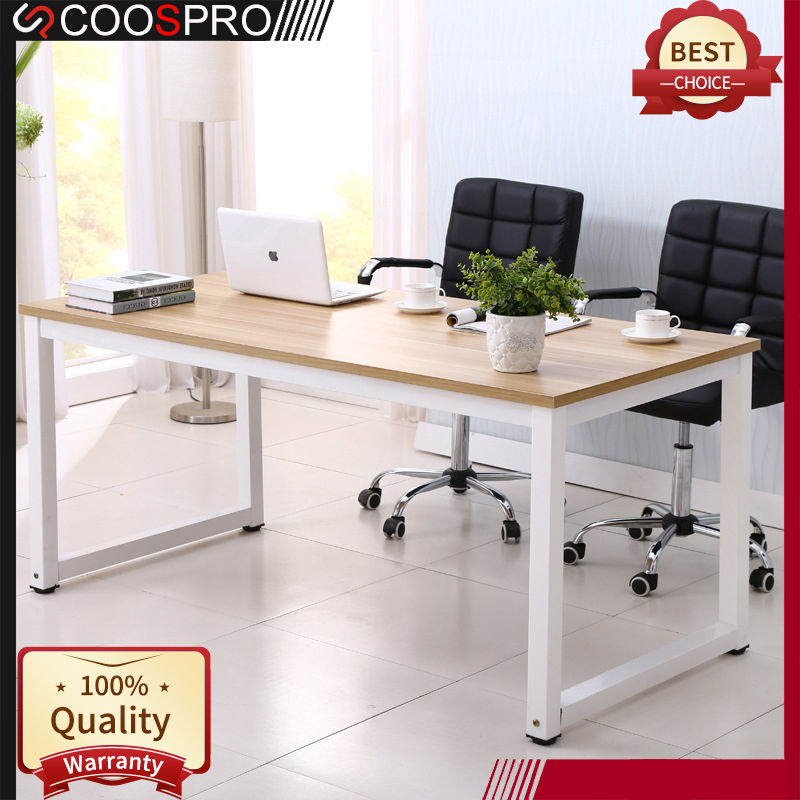 Coospro Home Office Desk Table Computer Furniture 120cm X 60cm 74cm ...