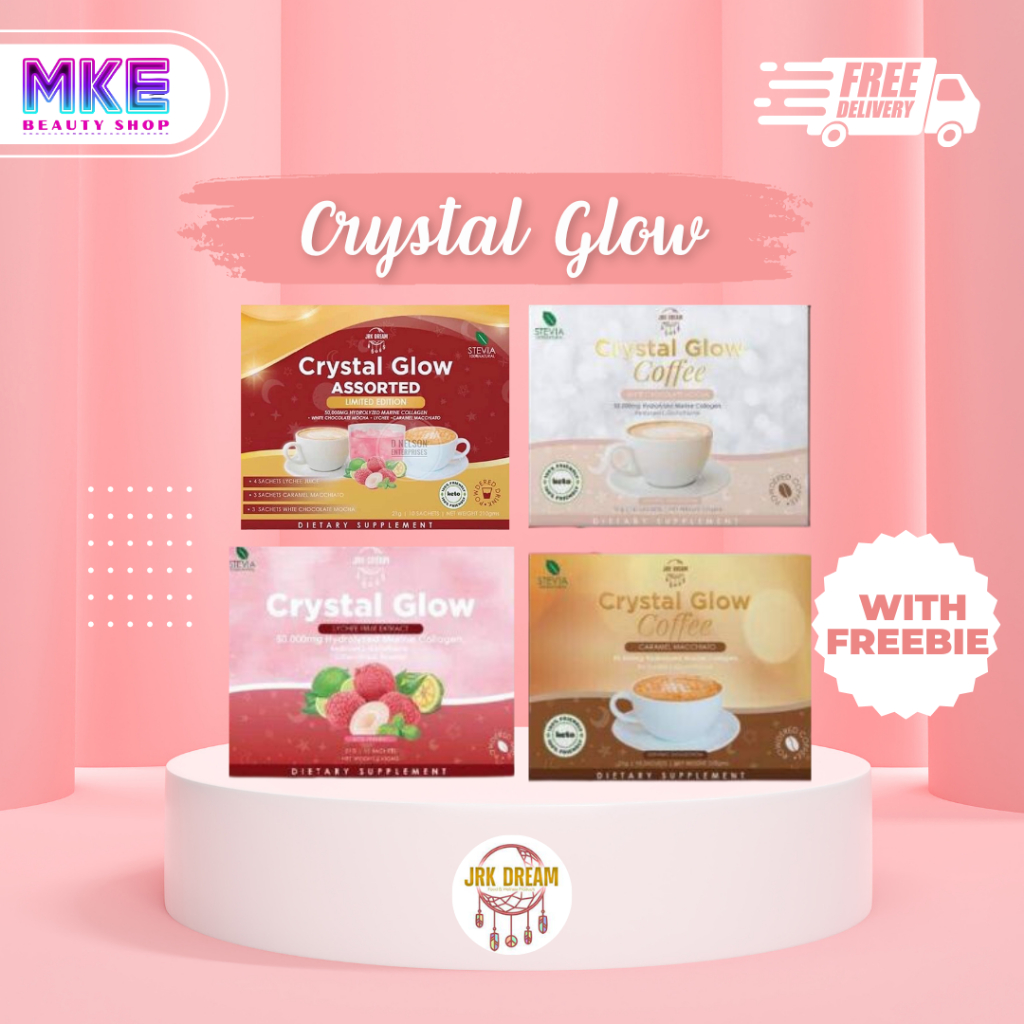 Authentic Crystal Glow Collagen Drink | Shopee Philippines