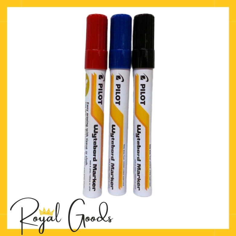 Pilot Whiteboard Wyteboard Marker (Black, Blue, Red) | Shopee Philippines