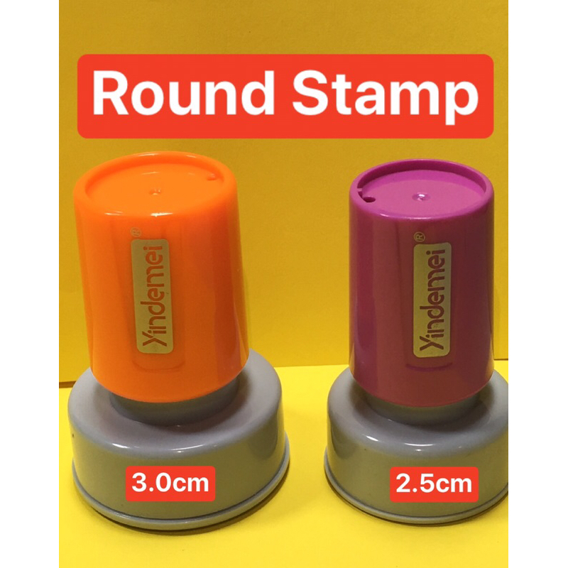 Round Stamp Personalized Stamp | Shopee Philippines
