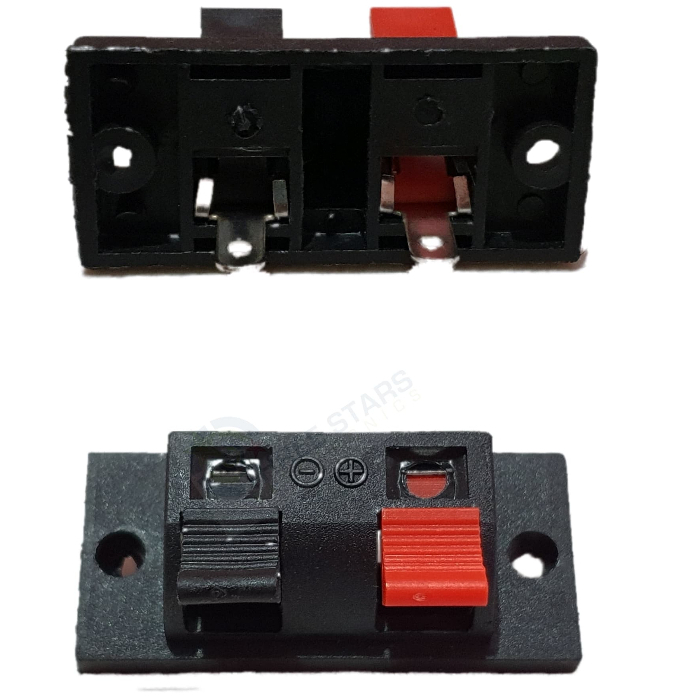 2PCS SPEAKER TERMINAL MONO THICK 4 PIN 2.5X1 | Shopee Philippines
