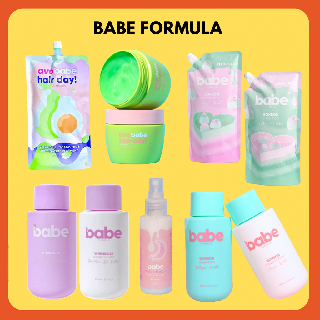 Babe Formula Bonbon Whimsicle Shampoo & Conditioner Avocado Masque ...
