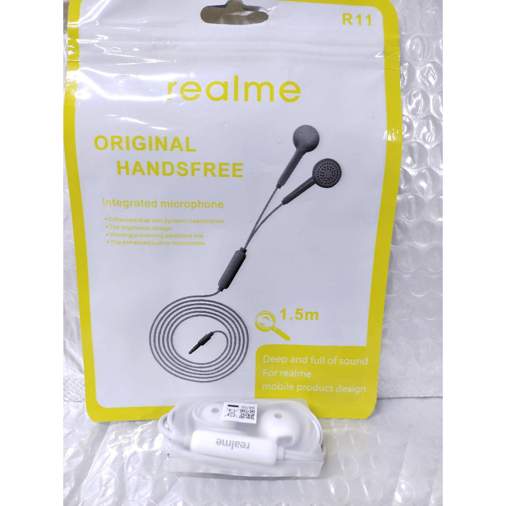 KUKU REALME 3.5mm Universal stereo earphone headset for ios and android ...