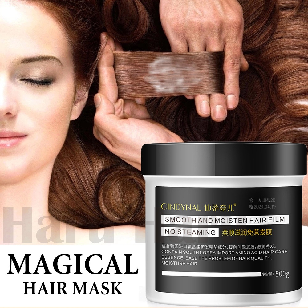 Authentic Cindynal Smooth and Moisten hair film no steaming cindynal ...