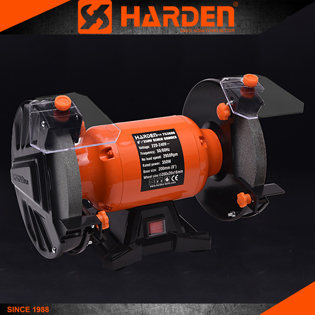 Harden 6"/150X16X12.7mm - 8"/200X20X12.7mm Bench Grinder Electric ...