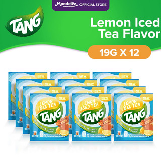 Tang Instant Drink Mix - Iced Tea Lemon Flavor 19g (Set of 12) | Shopee ...