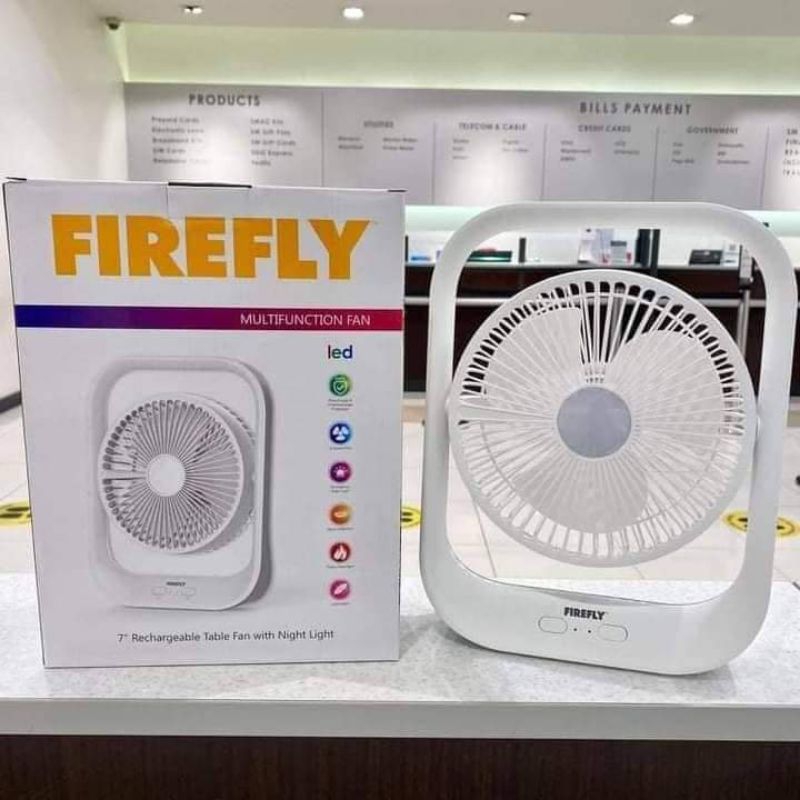 Firefly Rechargeable Fan | Shopee Philippines