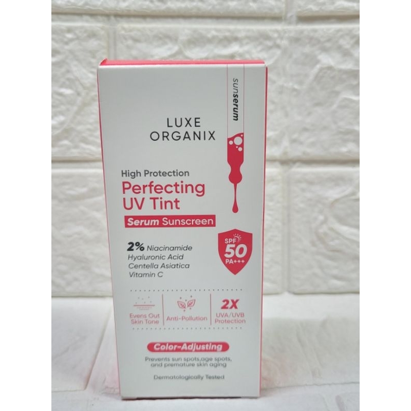 Luxe organix high protection perfecting UV Tint SPF 50 (40g) | Shopee ...