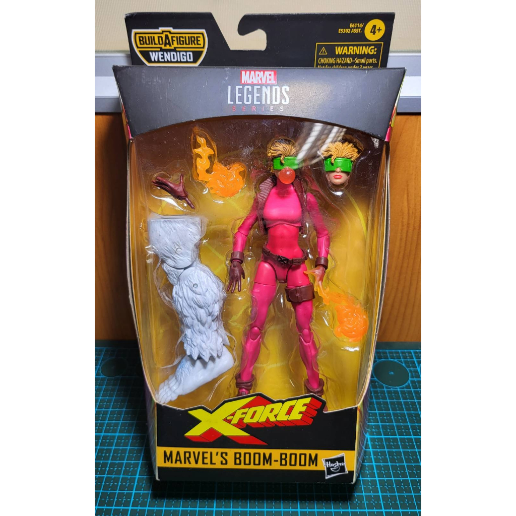 Marvel Legends 6" Boom-Boom X-Force Wendigo Wave BAF | Shopee Philippines