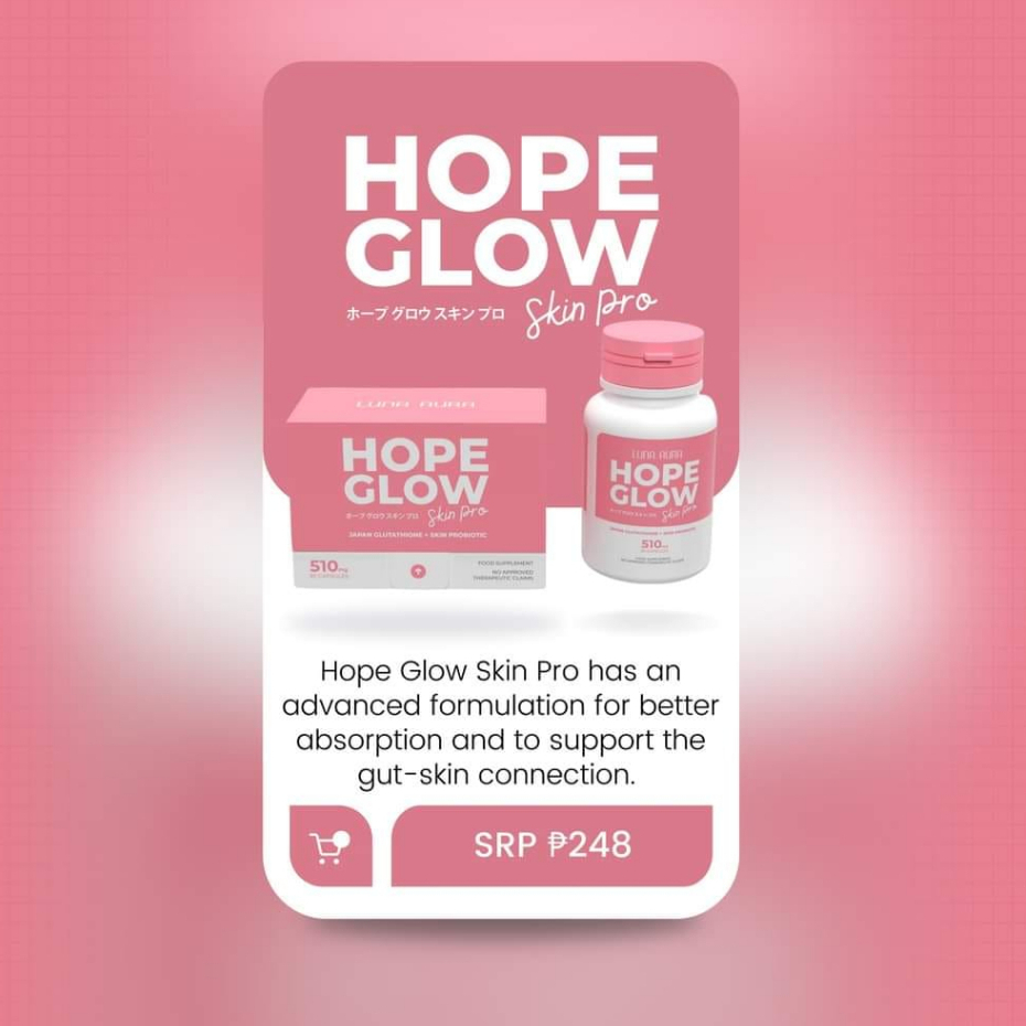 LUNA AURA HOPE GLOW SKIN PRO | Shopee Philippines