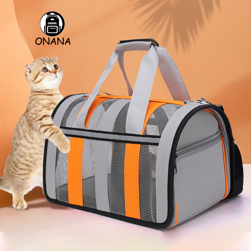 ONANA Pet Backpack Carrier Transparent bagpack Portable Cats Handbag ...