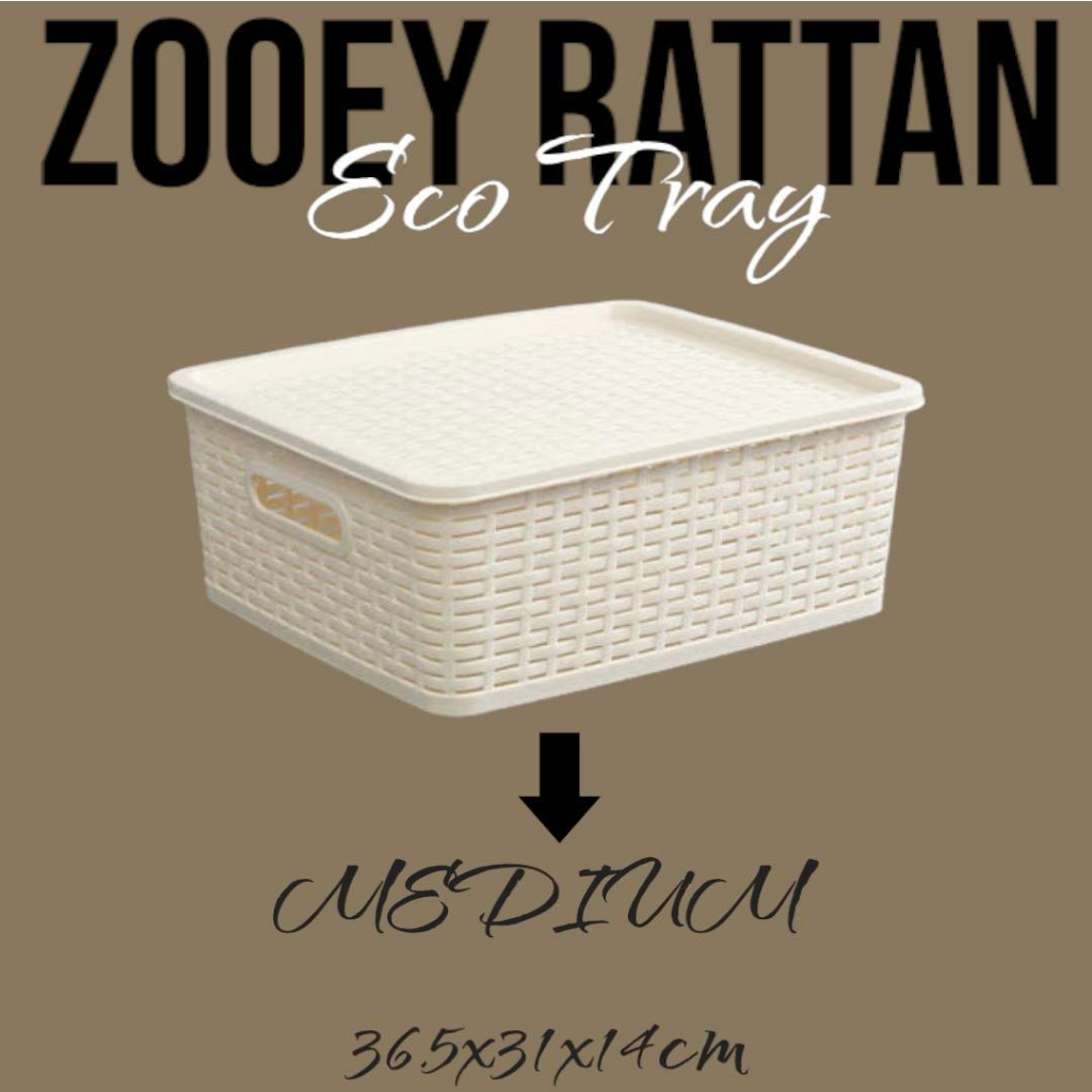 Zooey Rattan Eco Tray | Shopee Philippines