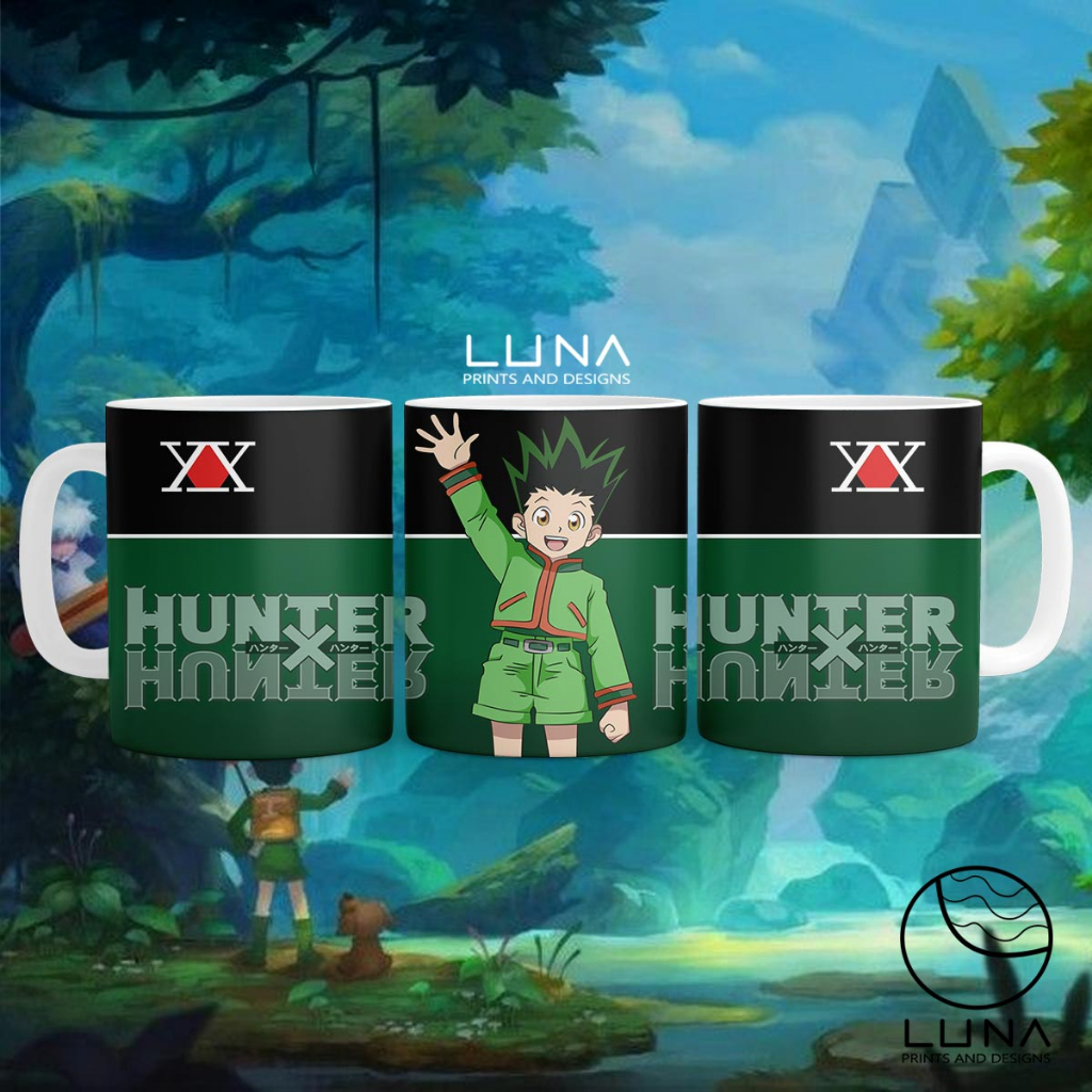 Hunter x Hunter Anime Mug Collection ( Gon, Killua, Kurapika, Hisoka ...