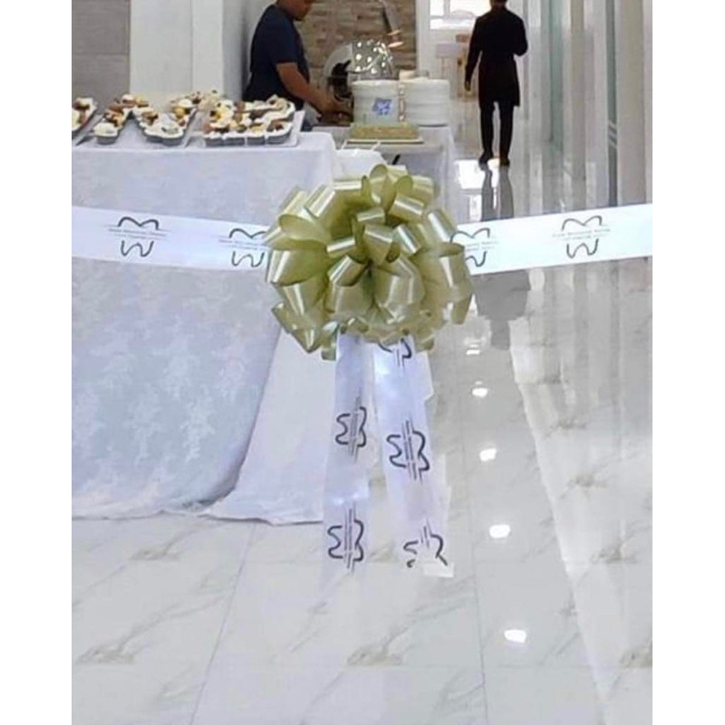 PRINTED Ribbon for Ribbon Cutting Ceremony | Shopee Philippines