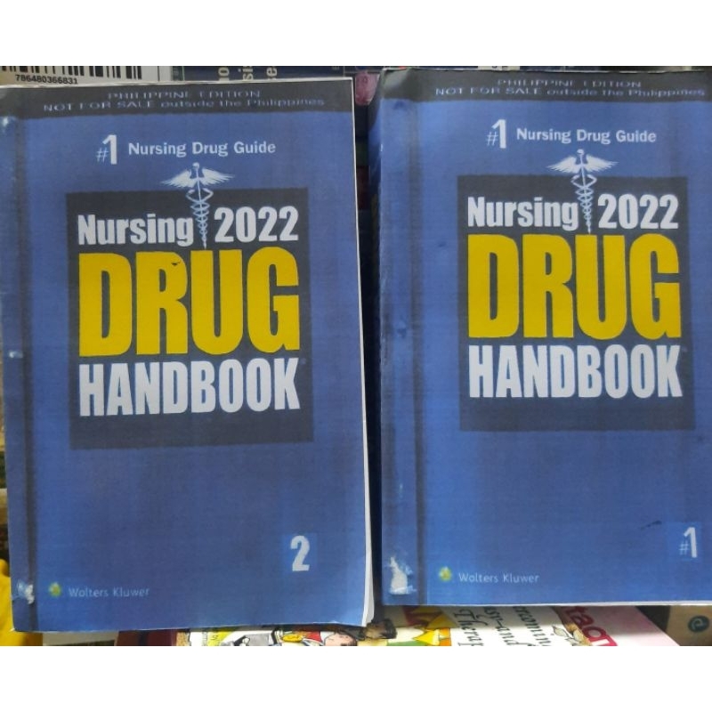 Nursing Drug Handbook 2022 (Photocopy) | Shopee Philippines