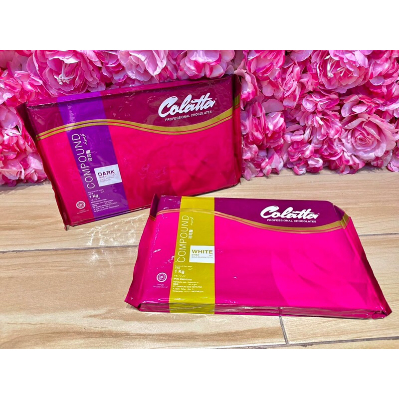 Colatta Pastry Compound Dark White 1kg | Shopee Philippines