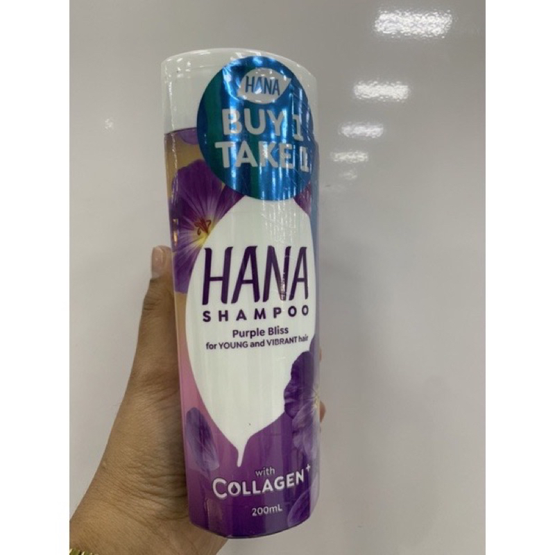 Buy 1 Take 1 HANA Shampoo with Collagen 200ml | Shopee Philippines