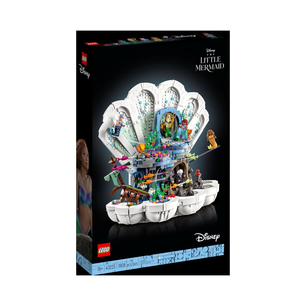 Lego Disney 43225 The Little Mermaid Royal Clamshell | Shopee Philippines