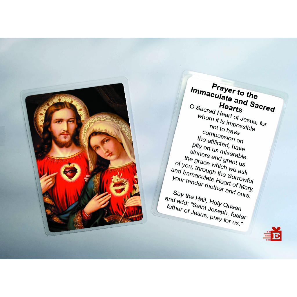 Emmanuel Gift/s for You - IMMACULATE HEART AND SACRED HEART(LAMINATE ...