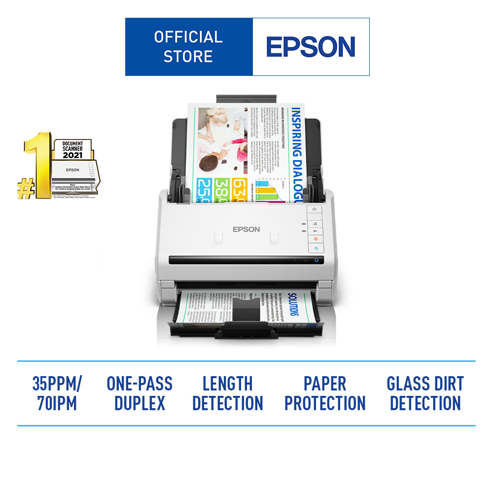Epson WorkForce DS-530II A4 Duplex Sheet-fed Document Scanner | Shopee ...